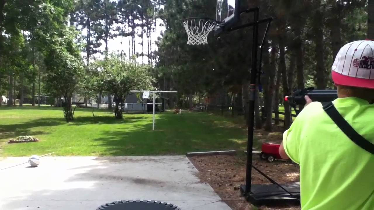 High powered AK-47 shooting target - YouTube
