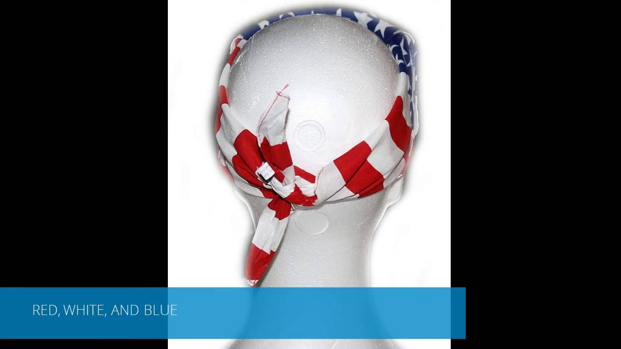 American Flag Bandana, USA Bandana for Men, Women, and Children - YouTube