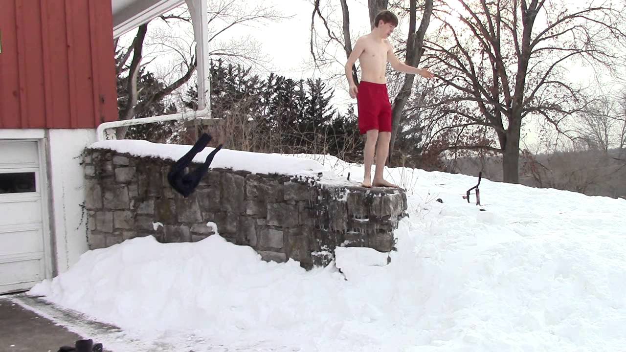 Snow Diving - YouTube
