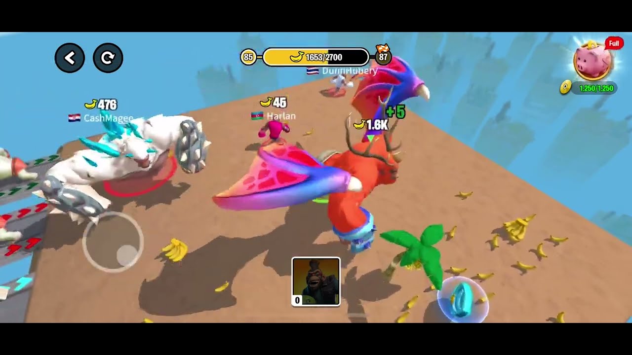 Banana Fight Gameplay Enjoy / Age Of Apes Gameplay Enjoy - YouTube