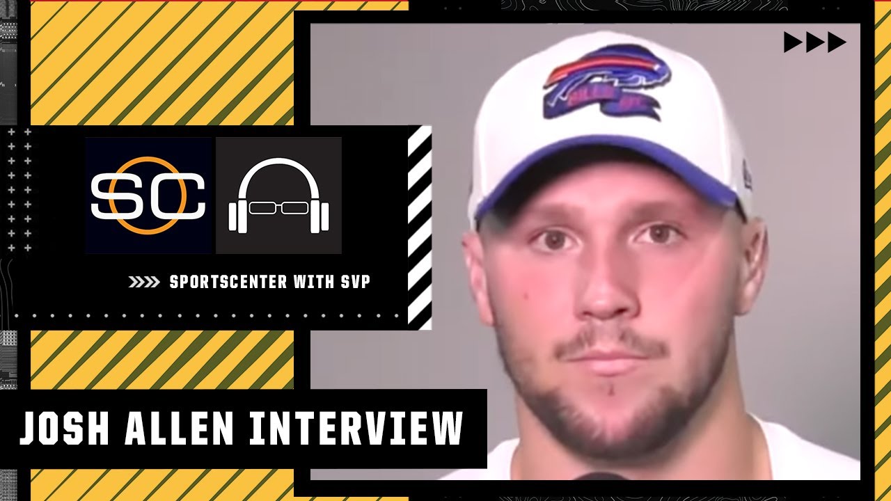 Josh Allen talks Bills' opening night win vs. Rams, Super Bowl ...