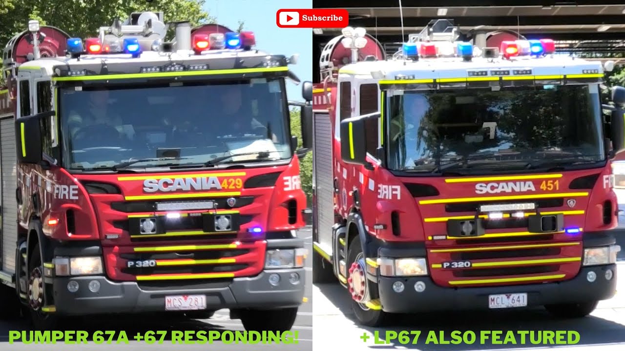 *HORN* FRV // Pumper 67A/B & LP67 (Ballarat City) - Responding Code 1 ...