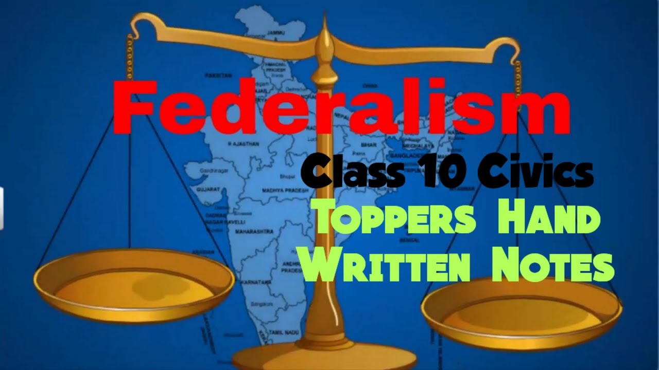 Federalism Class 10 | Federalism Class 10 civics| Federalism Class 10 ...