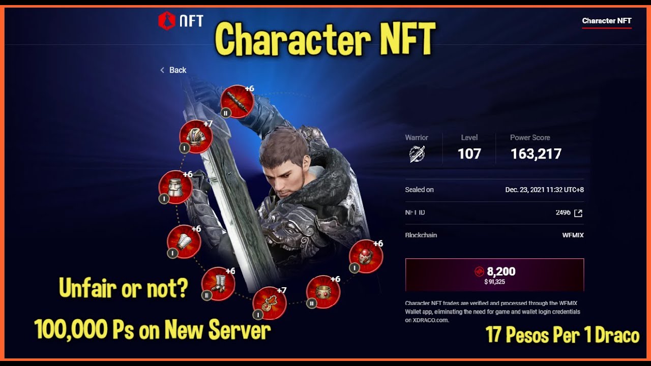Mir4 Character NFT Unfair or Not? ( Tagalog ) - YouTube