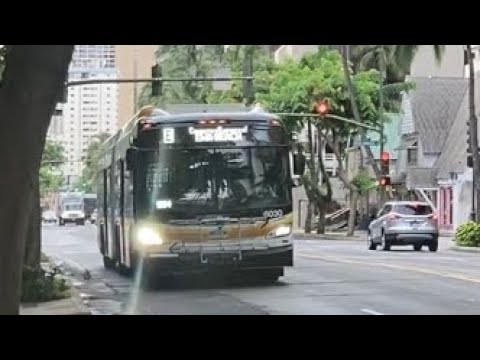 Honolulu TheBus Route E CountryExpress! Ewa Beach, Bus 6030 (Part 1 ...