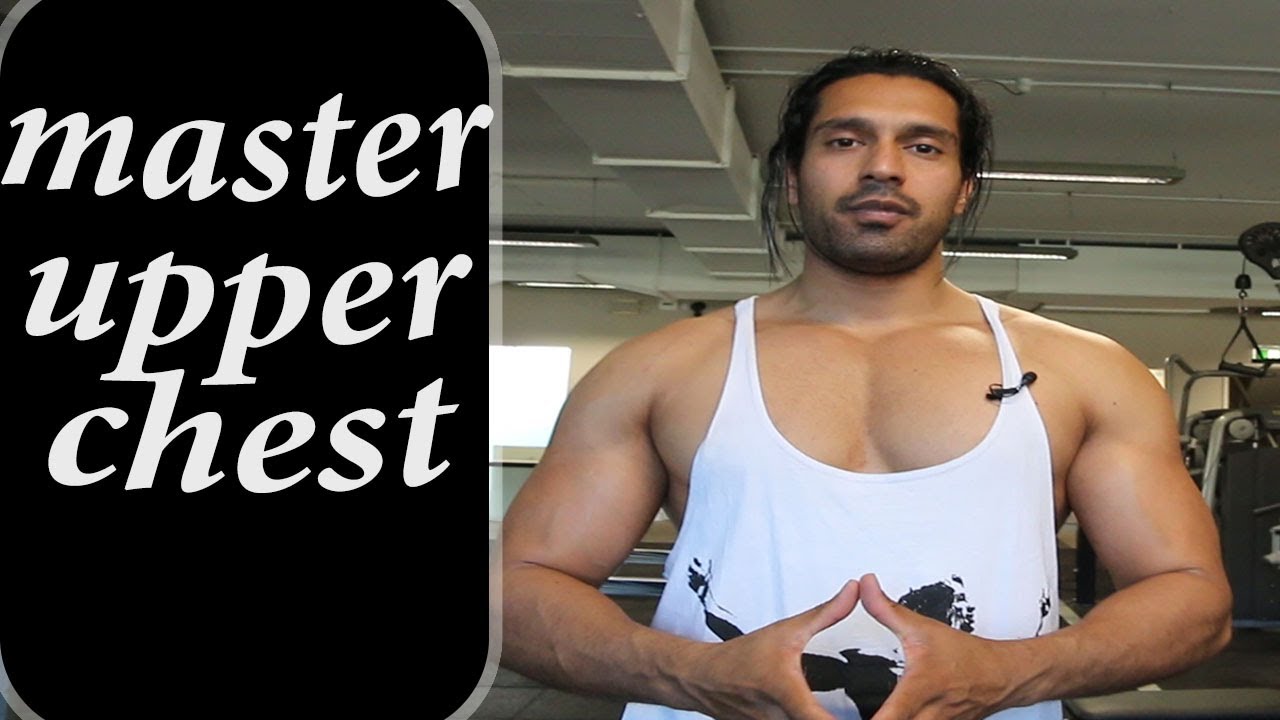 upper chest perfection/super sets/drop set - YouTube