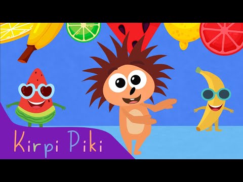 Meyveler - Kirpi Piki - Bebek Şarkıları - Kirpi Piki Çizgi Film Çocuk Şarkıları
