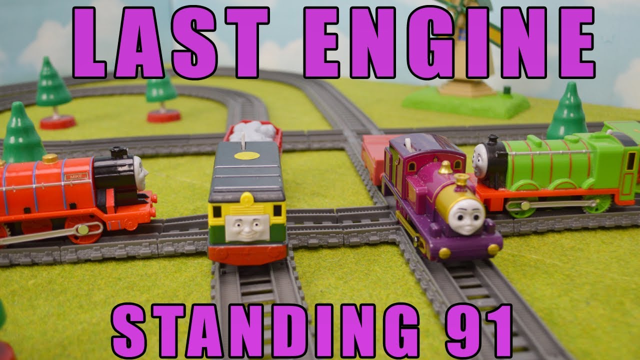 THE LAST ENGINE STANDING 91: Thomas and Friends TRACKMASTER Toy Trains ...