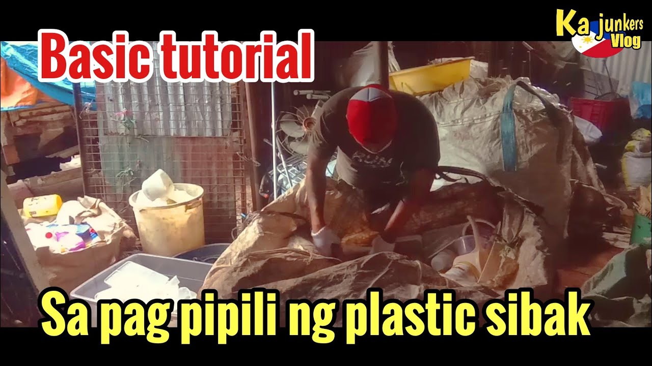 Plastic sibak kay boss Viy. 55.00 pesos ang kilo/junkshop business for ...