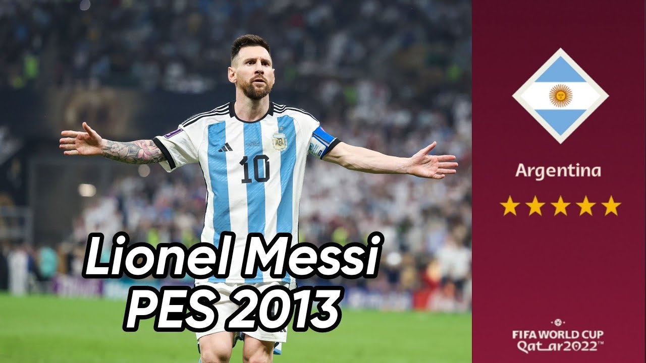 Crear a Lionel Messi (Inter Miami - Argentina) PES 2013 Faces y stats ...