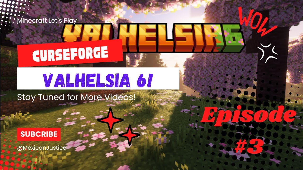 Vic and Ashley Join us on the server! Minecraft Valhelsia 6! Ep.3 - YouTube