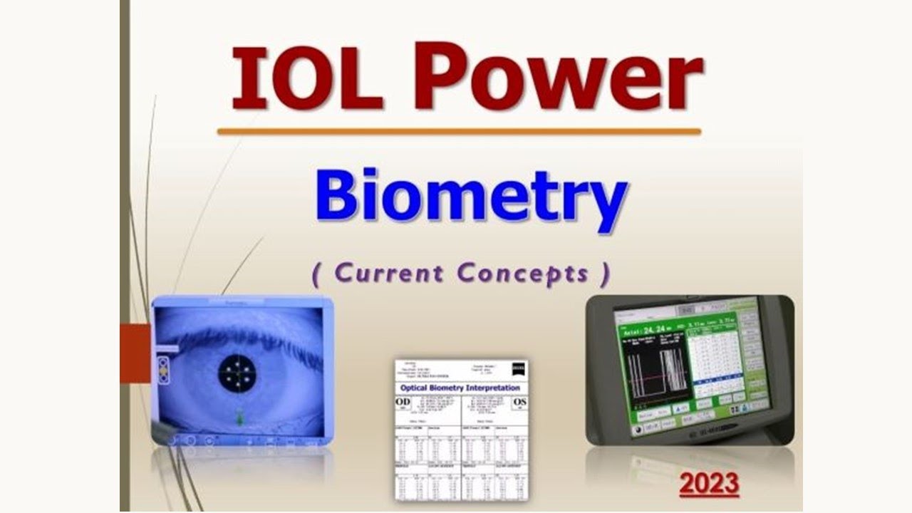 IOL Power -Biometry (#29) : - YouTube