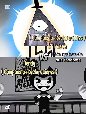 Bendy vs Bill Cipher - YouTube