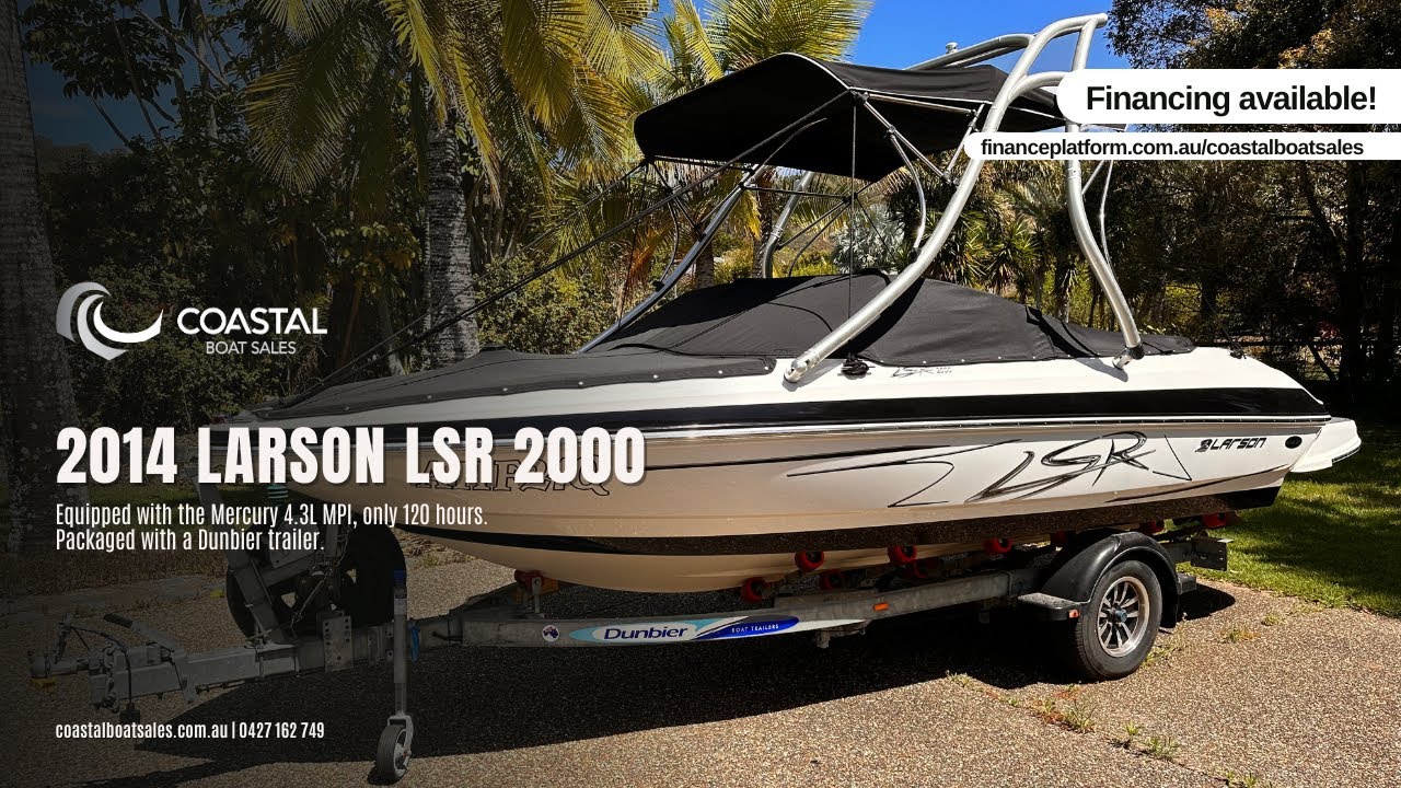 Coastal Boat Sales: 2014 Larson LSR 2000 - YouTube