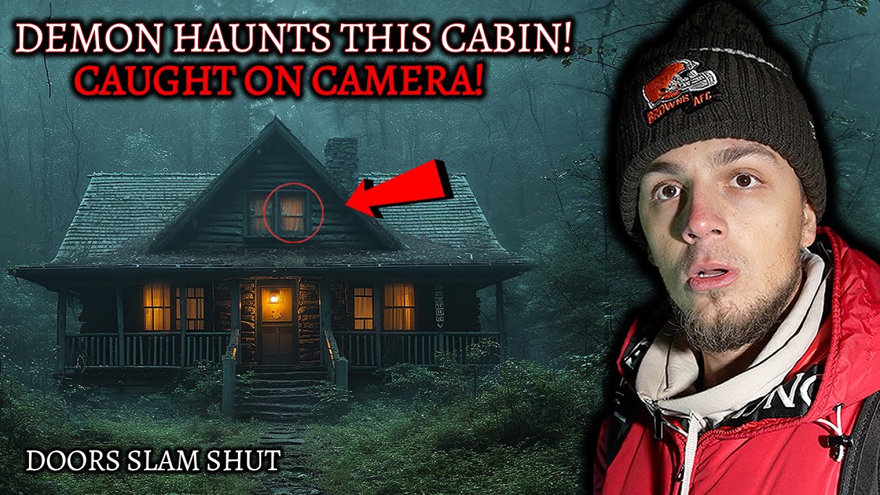 The SCARIEST Video Ever Recorded - Scary DEMON Haunts This Cabin Caught ...