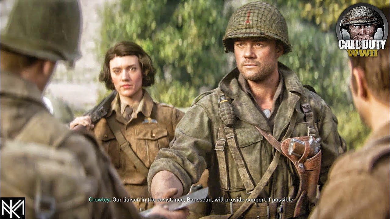 Call of Duty WW2 Gameplay-Train mission#cod#youtube#gaming - YouTube