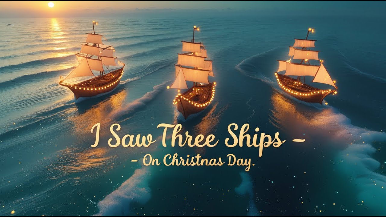 I Saw Three Ships | Magical Christmas Song for Kids with Lyrics ...