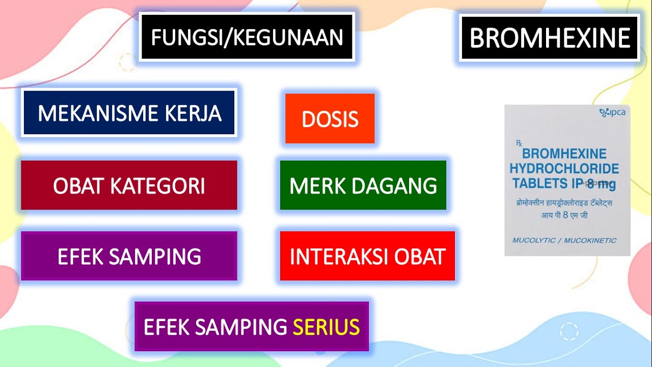 APA ITU OBAT BROMHEXINE? - YouTube