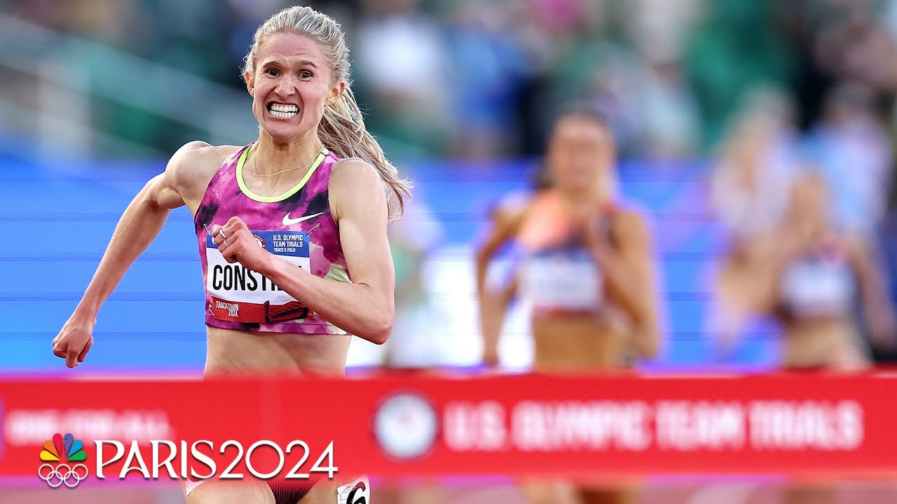 Valerie Constien sets TRIALS RECORD in chaotic steeplechase final ...