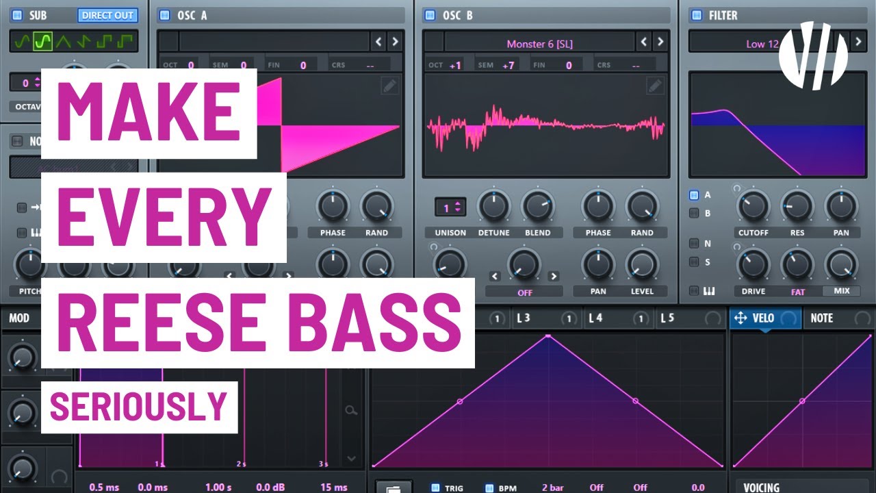 The LAST Reese Bass Tutorial You'll Ever Need // Serum Tutorial - YouTube
