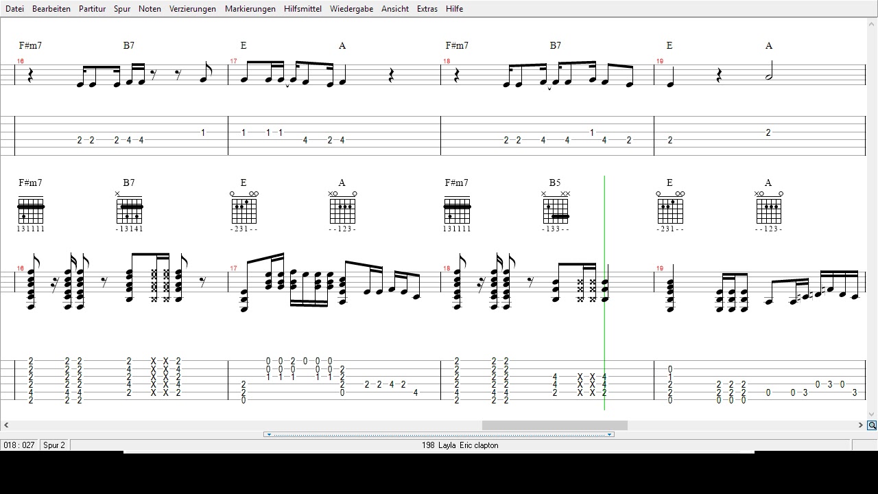 Eric Clapton - Layla - Tabs - YouTube