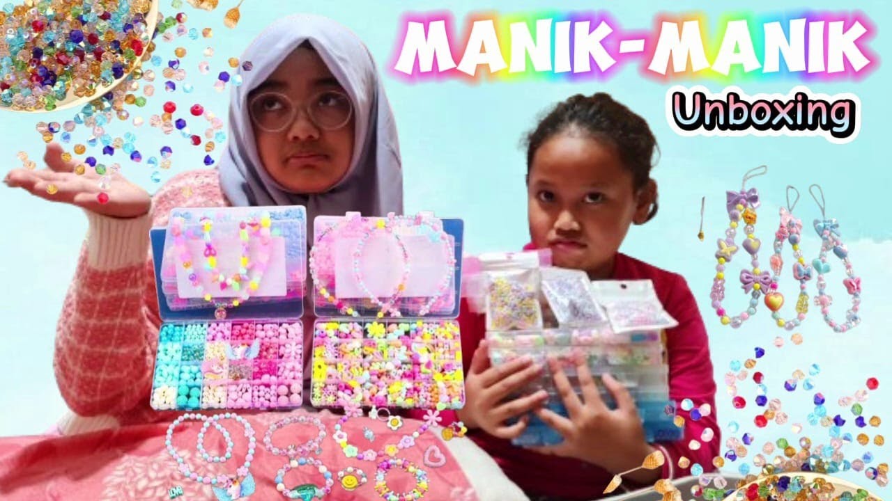 Unboxing Belanjaan Manik Manik Ala Hanum 🩵Organize My Beads 🍉Hanum ...