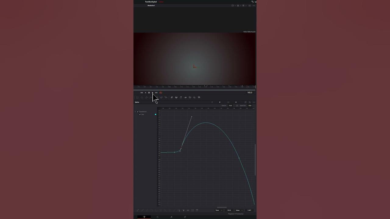 Davinci Resolve Spline Editor Auto Scroll Off #shorts - YouTube