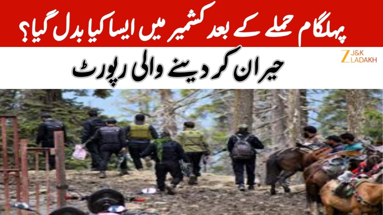 JK News : After Pahalgam Incident, Kashmir Sees Massive Tourist ...