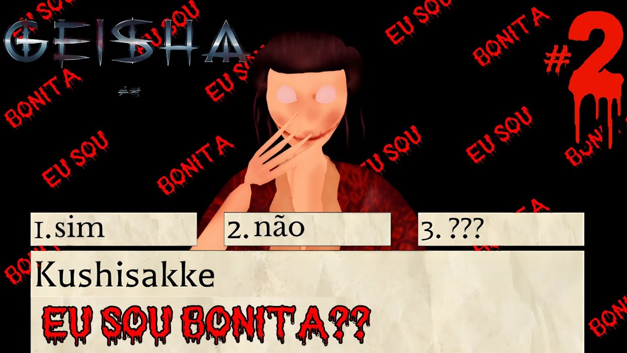 Eu sou bonita? kuchisake-onna está no nosso pé |Geisha - capitulo 1 ...