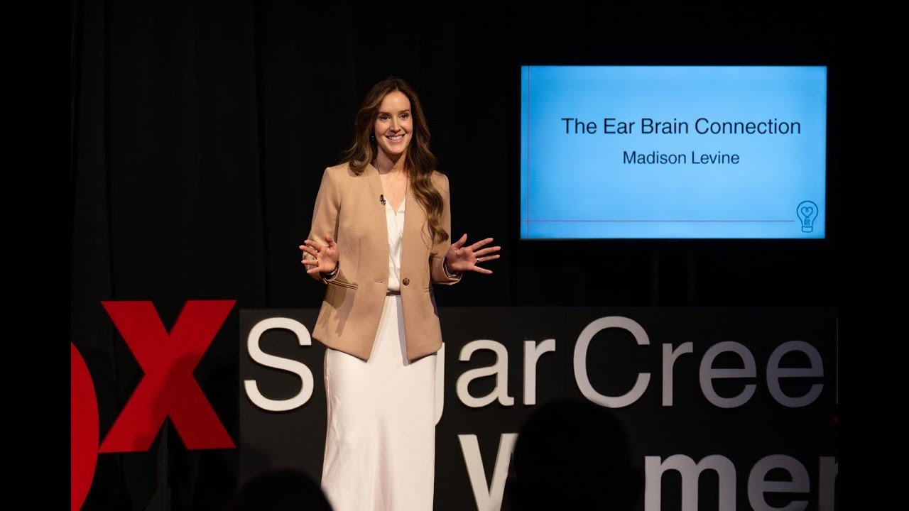 The Ear Brain Connection | Madison Levine | TEDxSugar Creek Women - YouTube