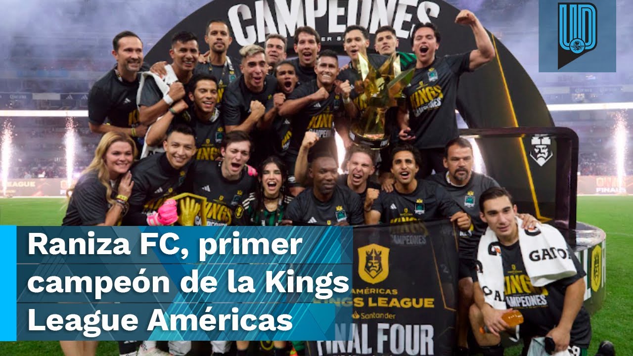 Raniza FC, primer campeón de la Kings League Américas; Alana y Barca ...