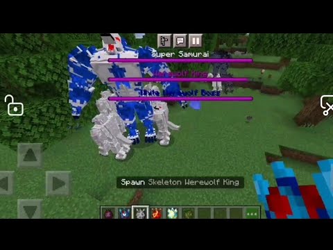 Minecraft bedrock werewolf mod - YouTube