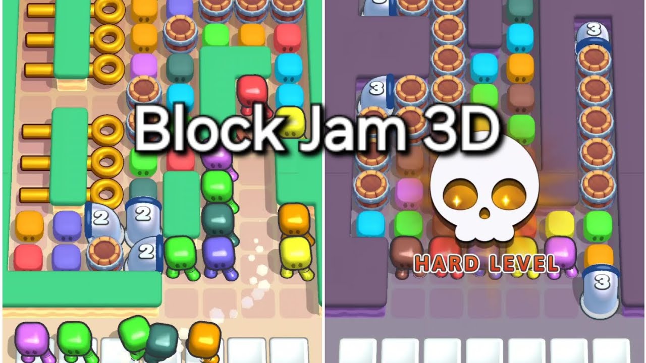 Block Jam 3D Gameplay Levels 166-168 / So, Something Unexpected ...