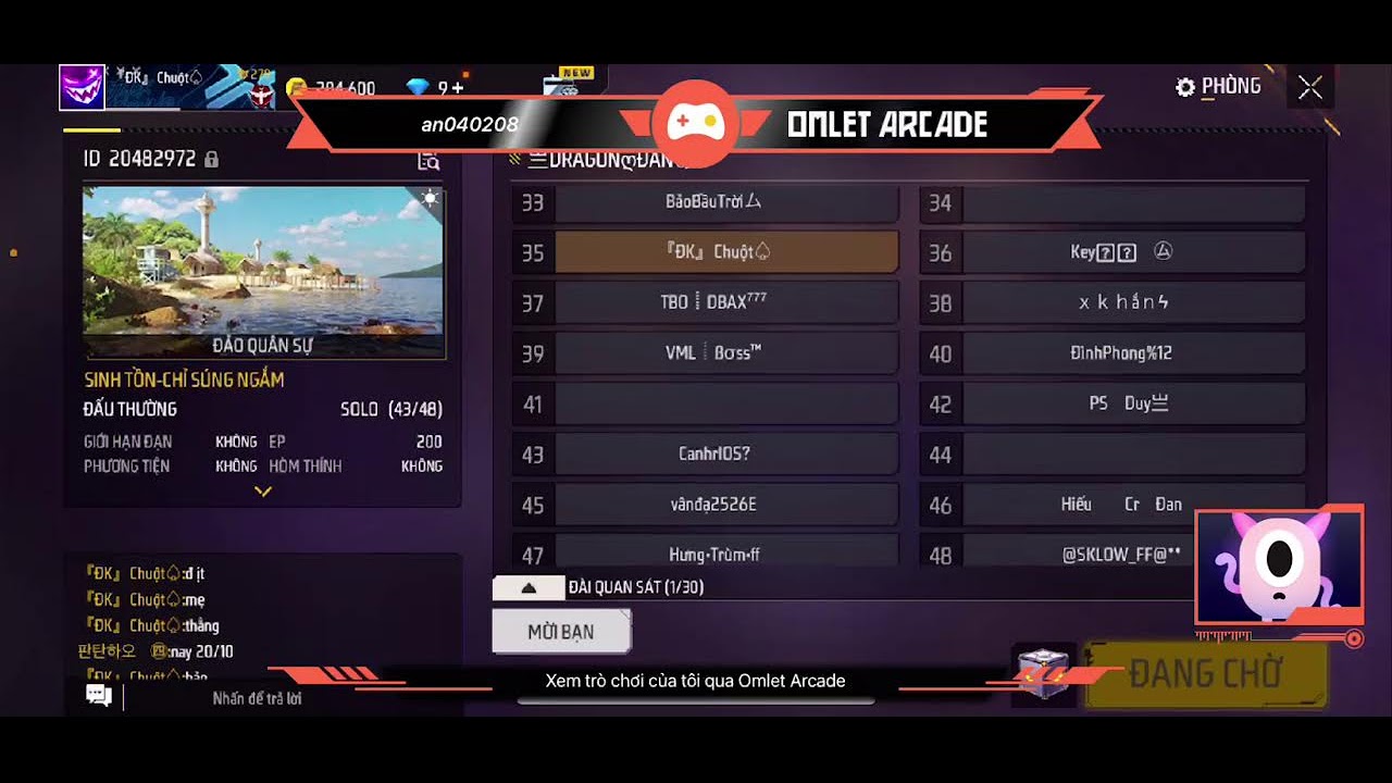 Ao làng free fire 230 💎 : trao giải trực tiếp trên live - YouTube