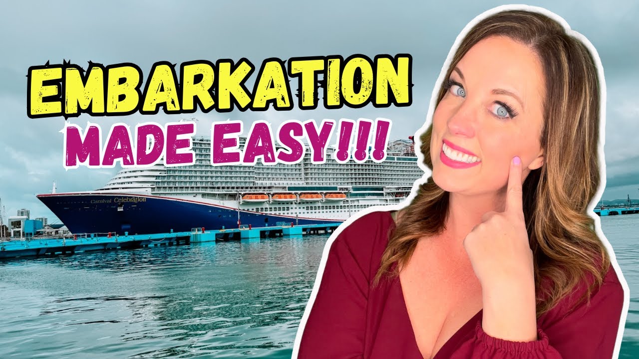 How to Get On a Cruise Ship Smoothly (Pro Tips) - YouTube