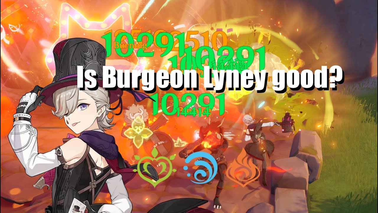 Testing Lyney in Burgeon team! | Genshin Impact - YouTube