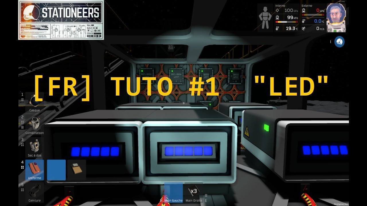 Stationeers [FR] Tuto #1 LED - YouTube