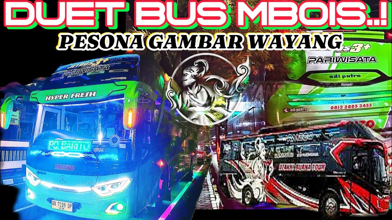 LIVERY MIRIP PO HARYANTO & MTI, BUS PARIWISATA MBOIS POL‼️ - YouTube