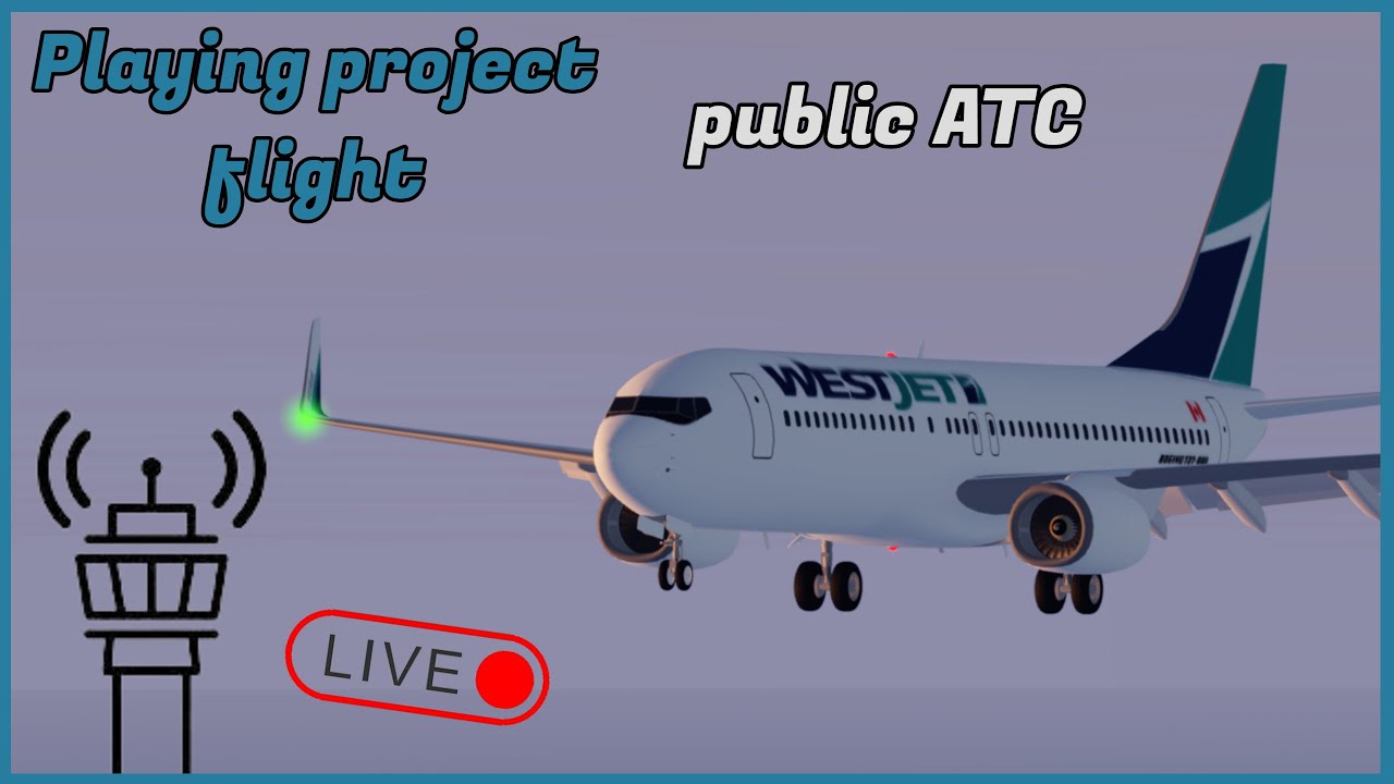playing project flight full flights (public atc) | roblox pjf ...
