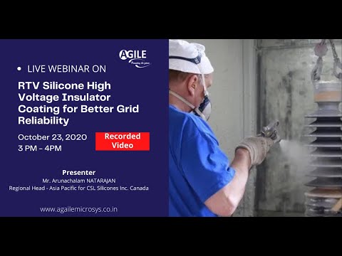 RTV Silicone High Voltage Insulator Coating For Better Grid Reliability ...