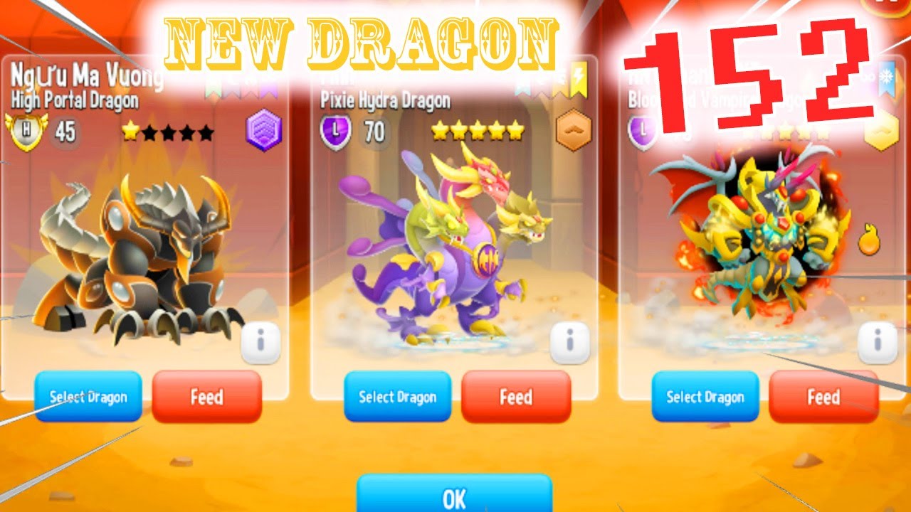 Rồng 3 Đầu Mythicall Pixie Hydra Dragon Dragon City Fan HNT Channel P152 - YouTube