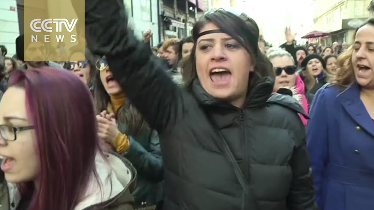 Turkey reacts to surging violence against women - YouTube
