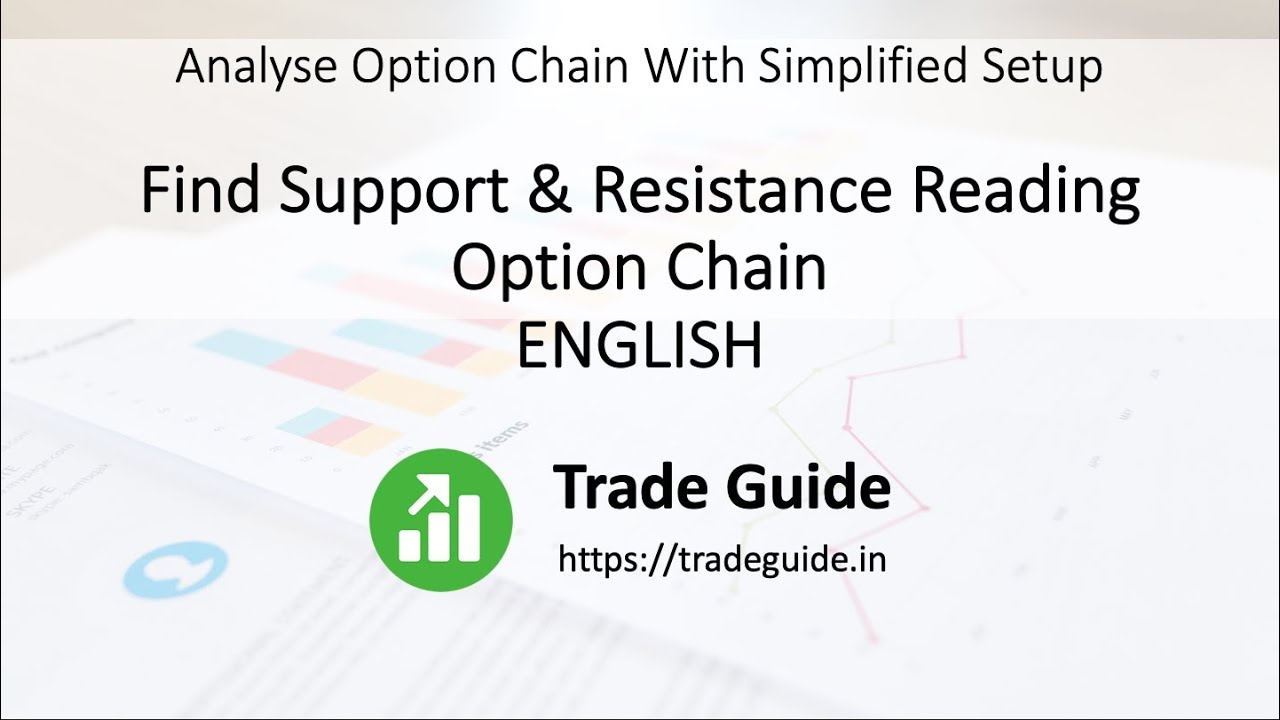 Find Support & Resistance Reading Option Chain | Tutorial | ENGLISH ...