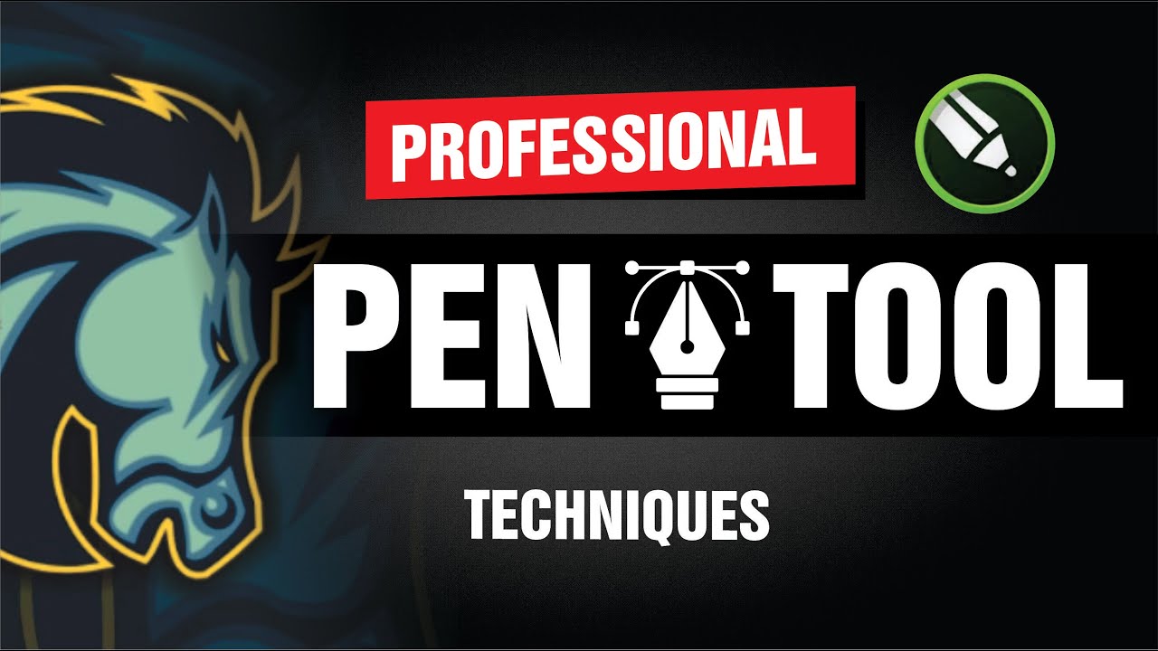 Coreldraw Pen Tool Professional techniques for making mascot logo ...