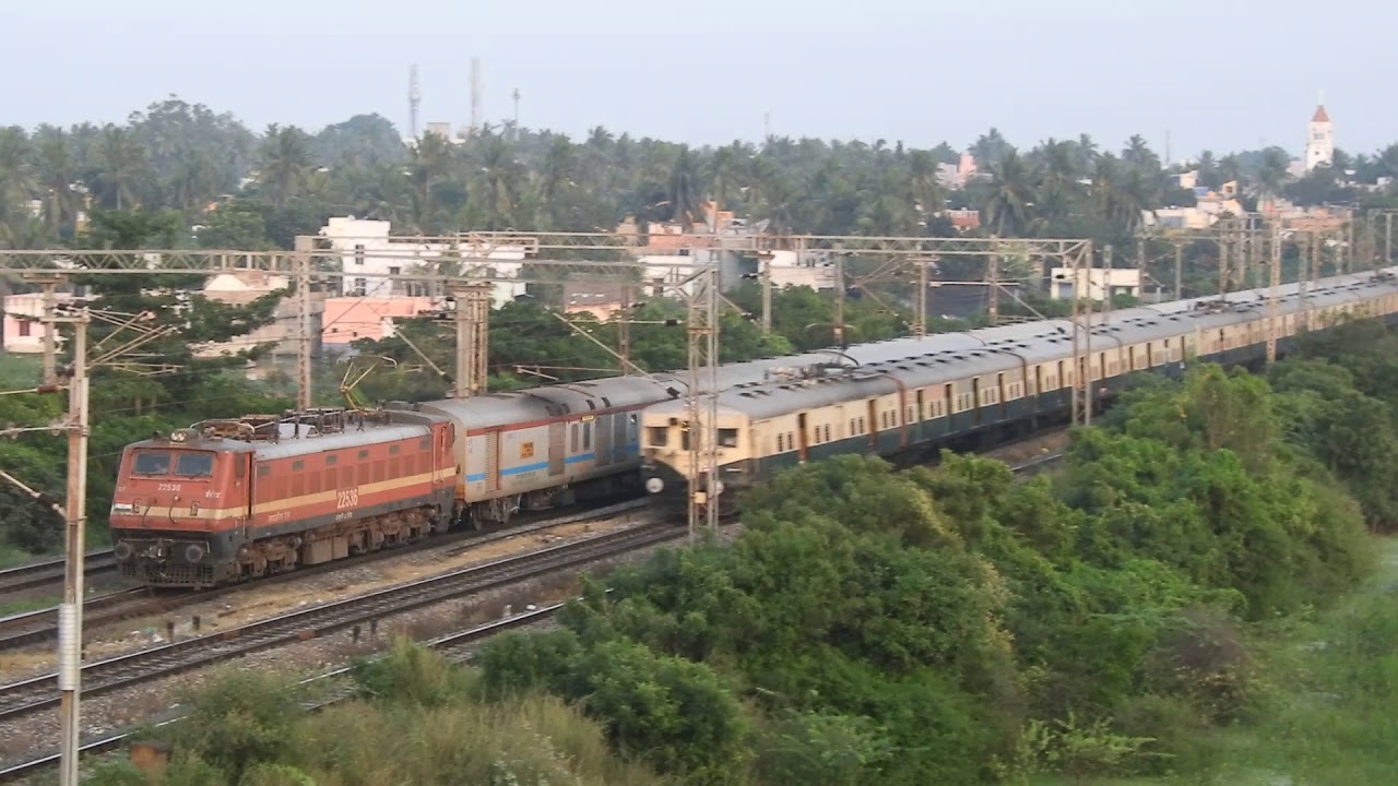 Chennai Mangalore superfast express - YouTube