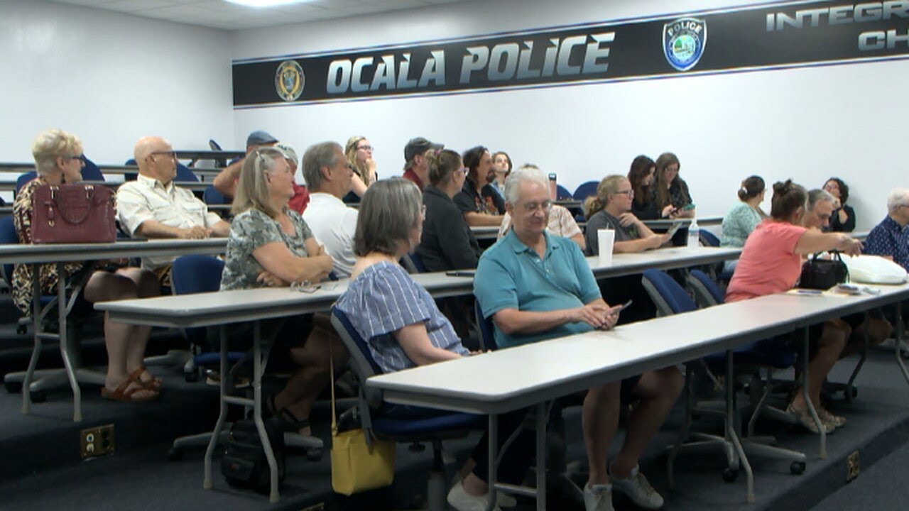 Ocala Police Department holds first-ever town hall to improve ...