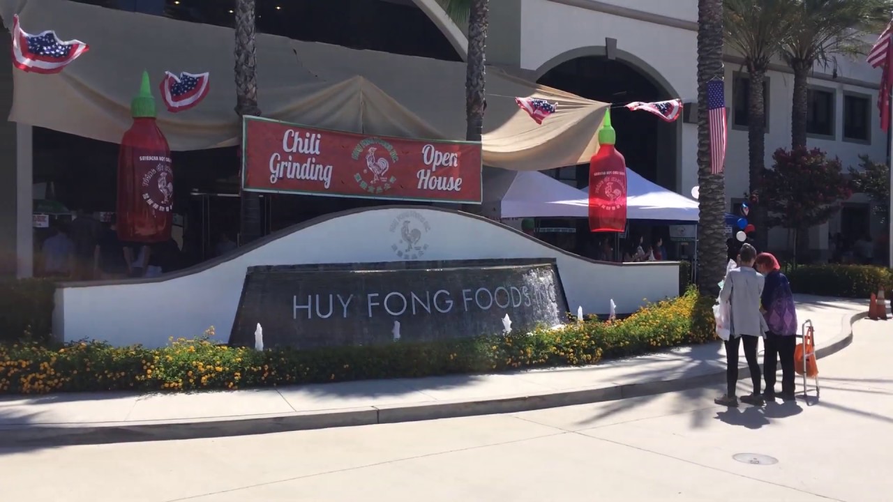 Sriracha Factory Tour 2019 - YouTube