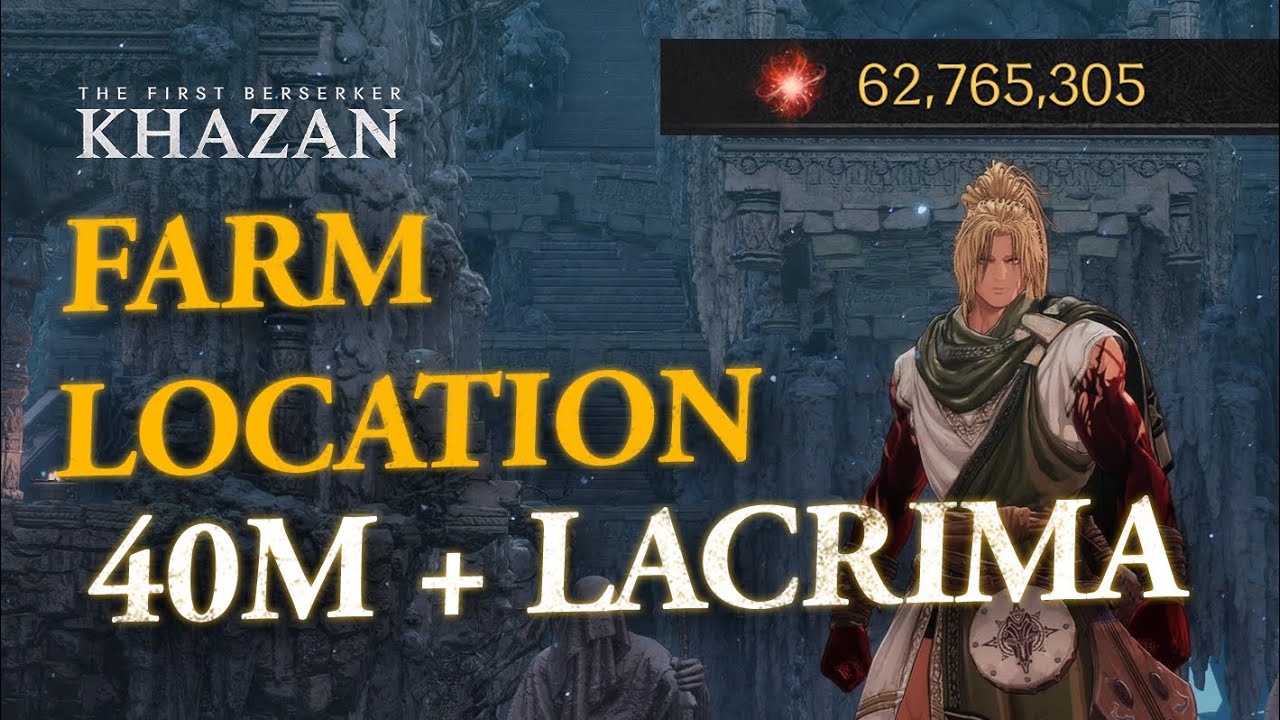 🔥 First Berserker Khazan’s BEST Late Game Farm | Lacrima 40M + | Gold ...