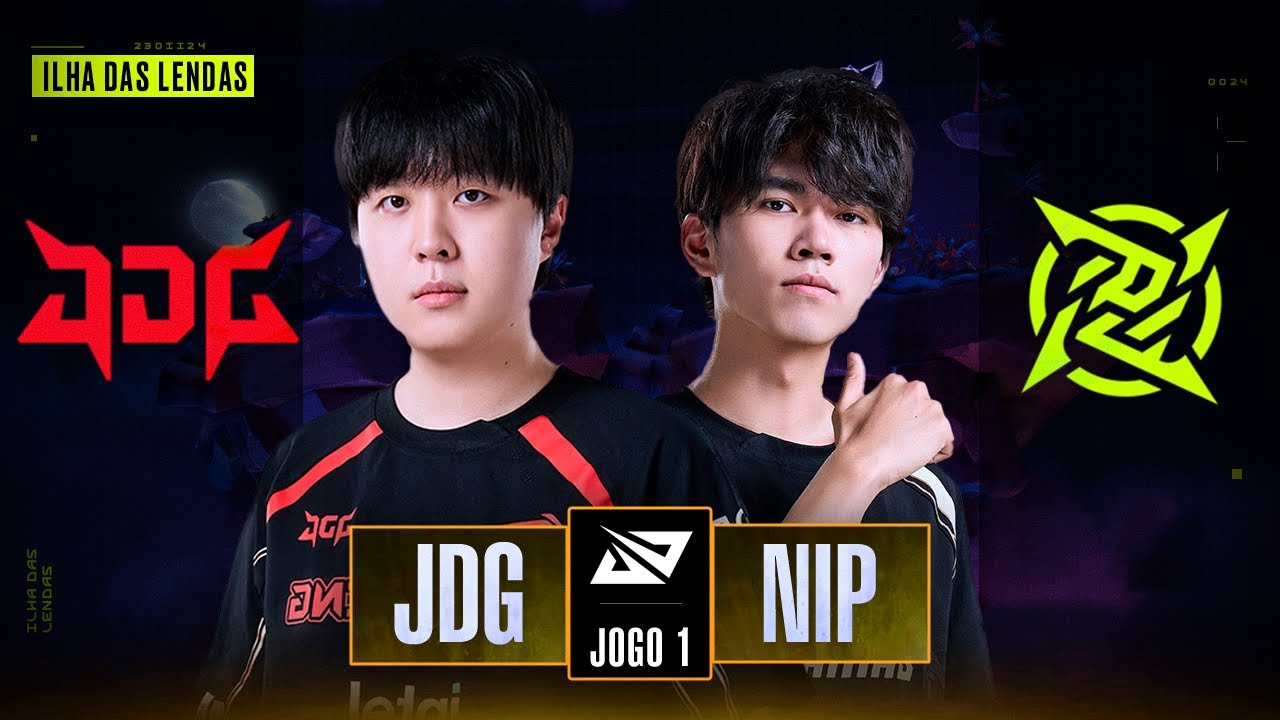 JDG x NiP | Jogo 1 - MD5 | Playoffs - LPL Spring 2024 - YouTube