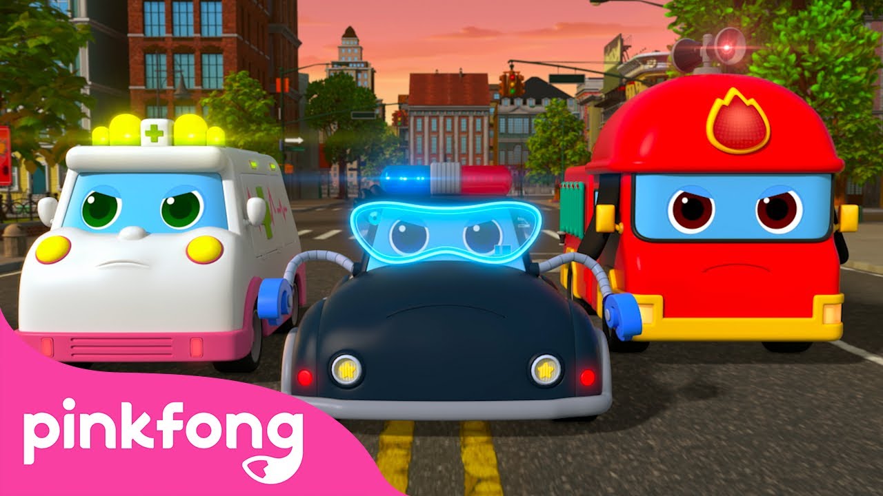 Pinkfong's Best Car Songs | Super Rescue Team Series | Fun Cartoon ...